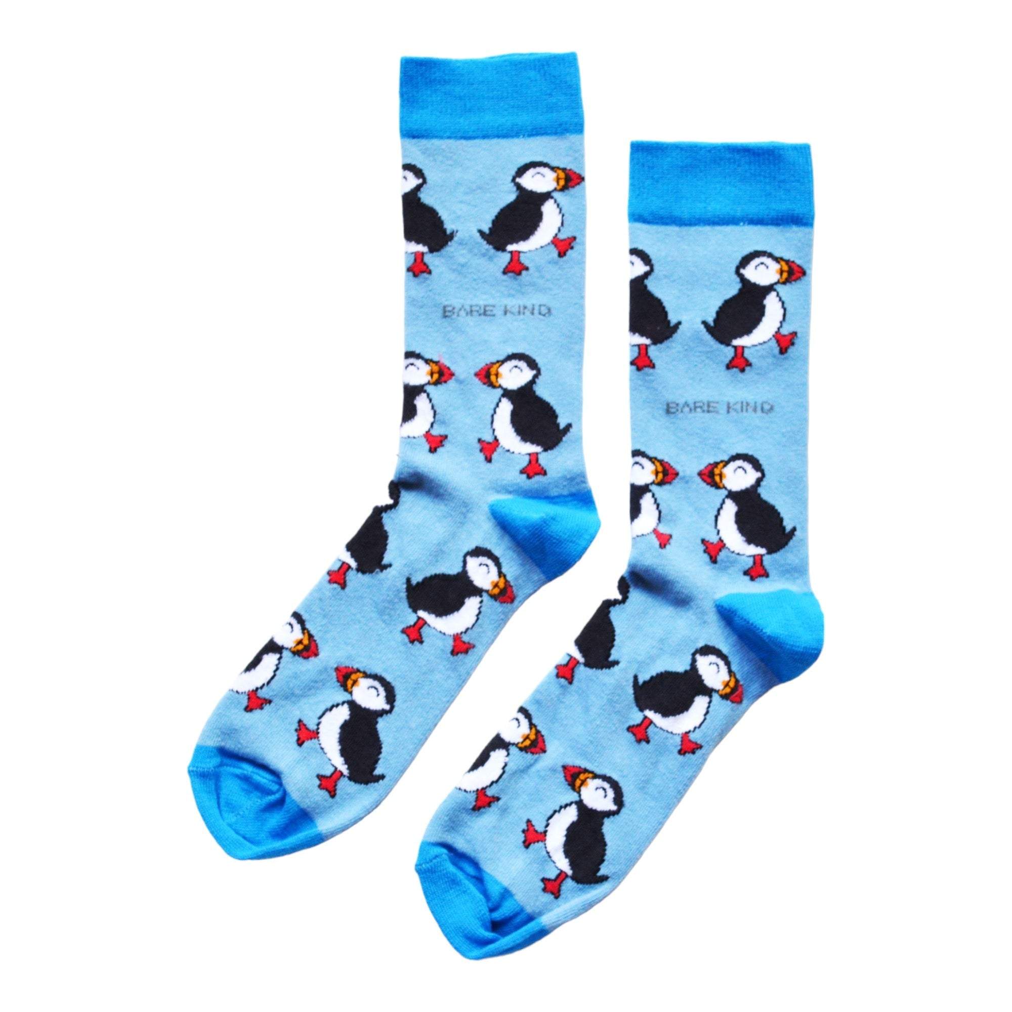 Save the Puffins Bamboo Socks – Barekind NZ